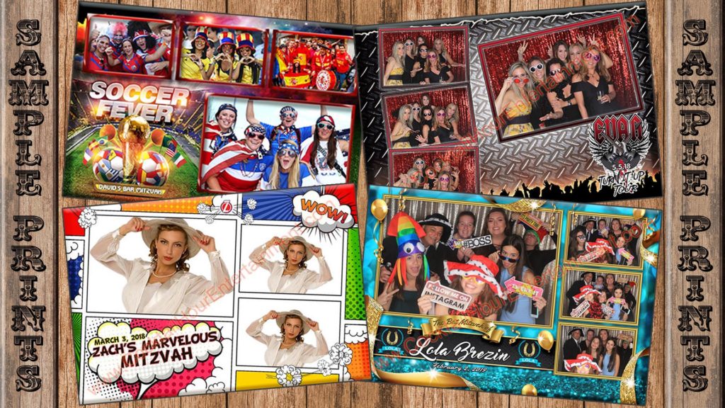 INCLUDED: PHOTO BOOTH SAMPLE DESIGNS – Miami Photo Booth Rentals